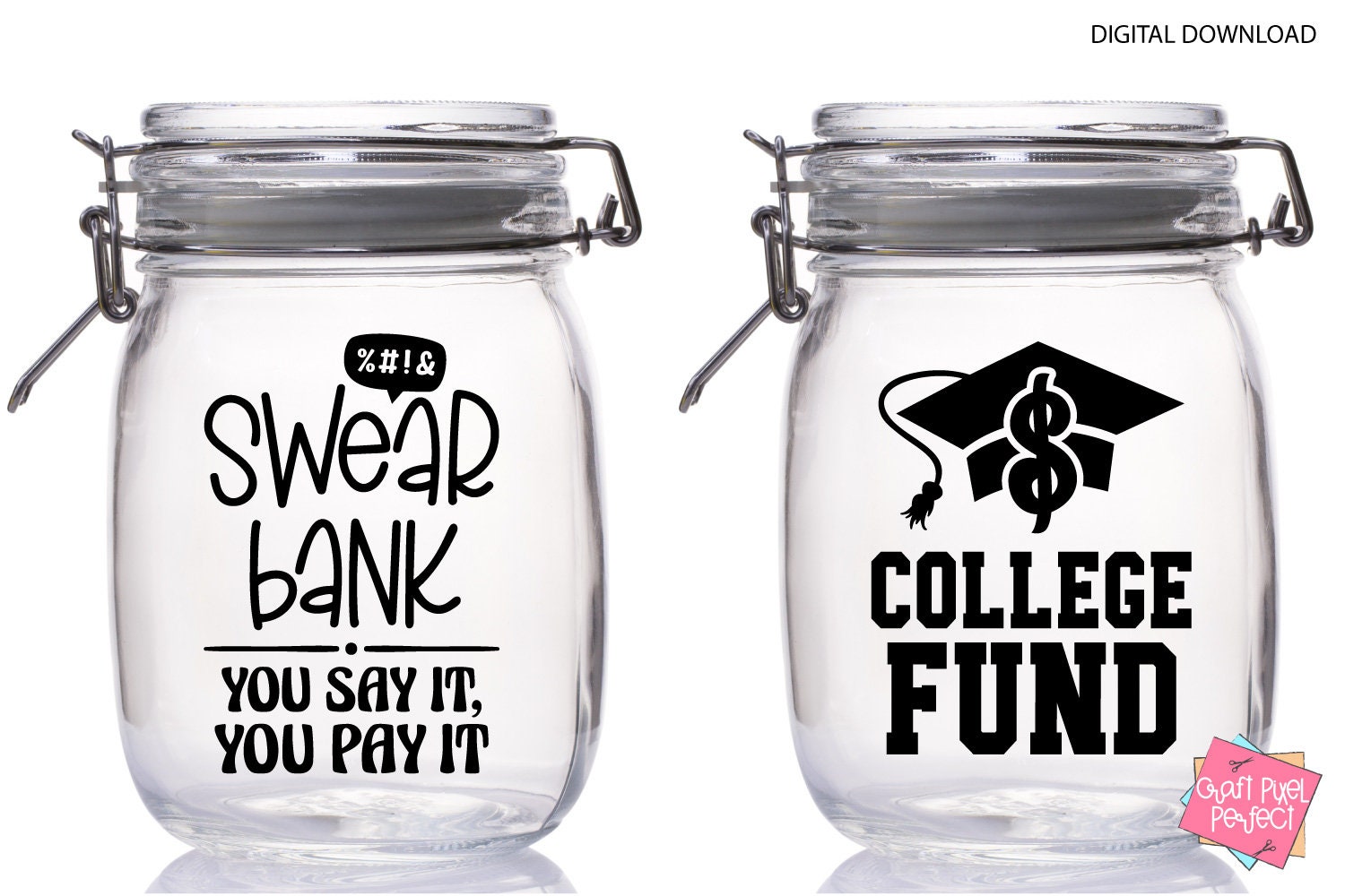 Savings Jar Svg, Coin Jar Svg, Savings Bank Svg, Piggy Bank Svg ...