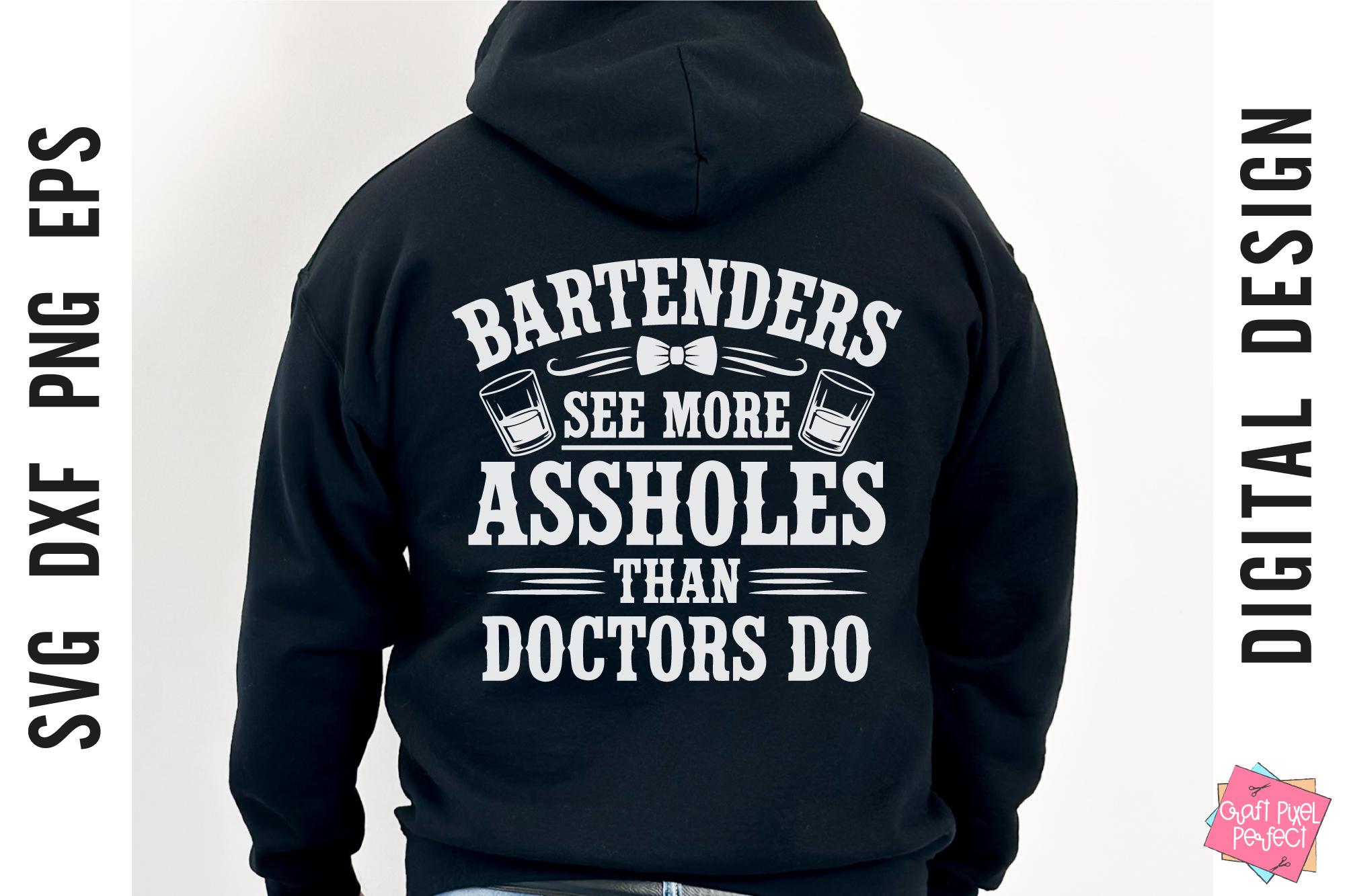 Funny Bartender Shirt SVG, Bar Humor Cut File for Cricut and ...