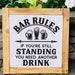 Funny Bar Sign Svg, Man Cave Svg, Beer Drinking Svg, Man Space Sign Svg ...