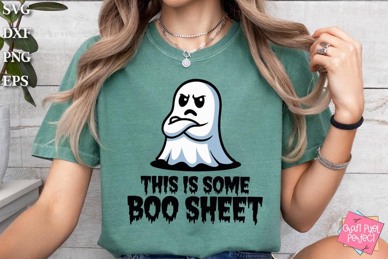 This is Some Boo Sheet Svg, Halloween Shirt Svg, Funny Halloween Ghost ...