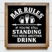 Funny Bar Sign Svg, Man Cave Svg, Beer Drinking Svg, Man Space Sign Svg ...