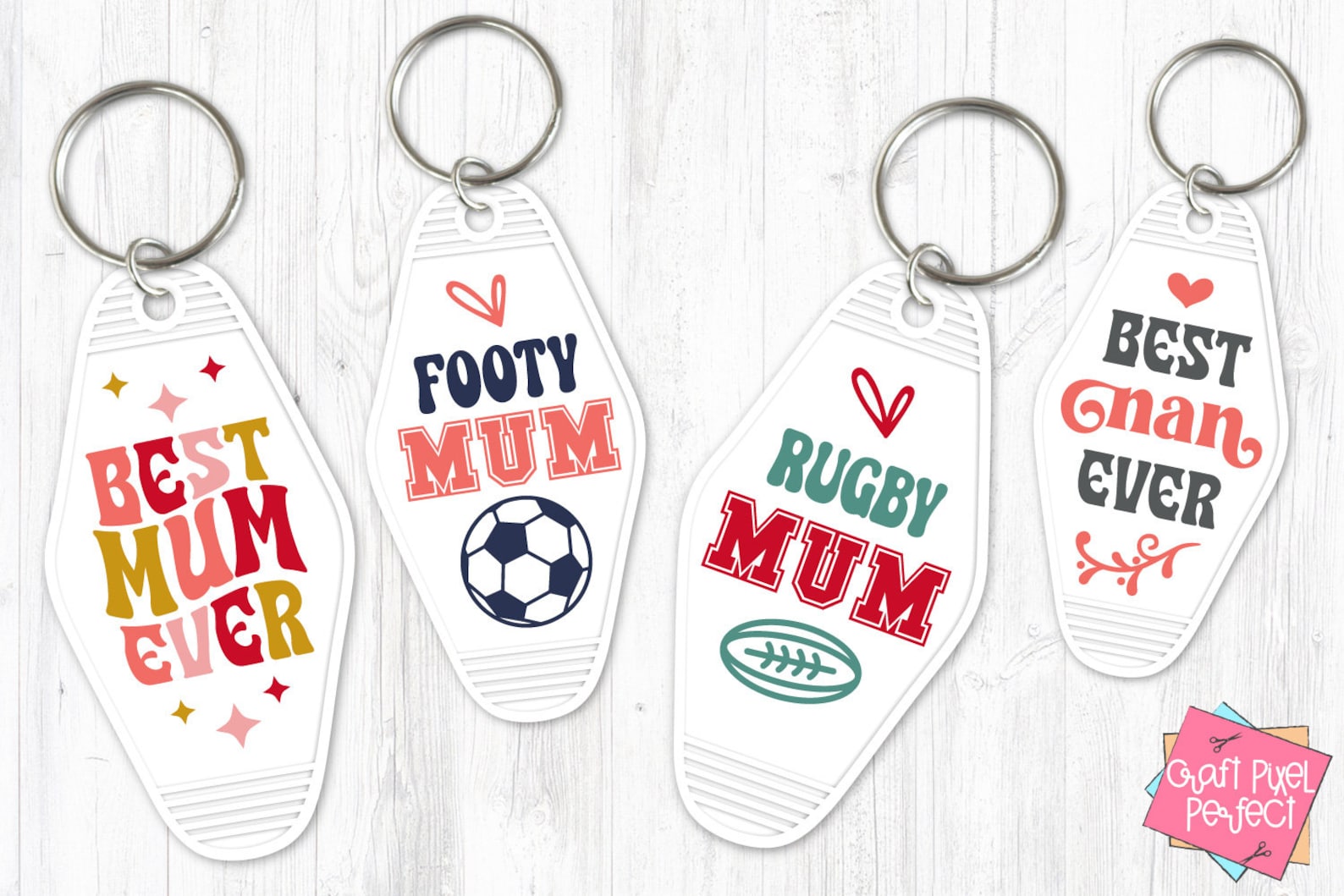 Motel Keychain Quotes SVG Bundle Wristlet Svg Designs SVG - Etsy