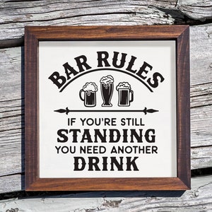 Funny Bar Sign Svg, Man Cave Svg, Beer Drinking Svg, Man Space Sign Svg ...