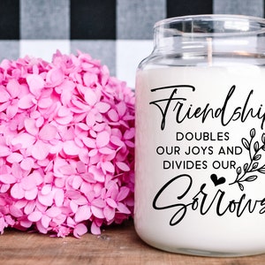 Friendship Candle Svg, Best Friends Svg, Candle Designs Svg, Besties ...