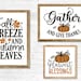 Fall Signs Bundle Svg Autumn Sayings Svg Thanksgiving Quotes - Etsy