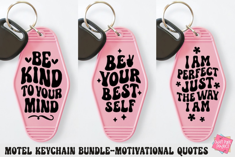 Motel Keychain Svg, Motivational Keychain Svg, Hotel Keychain Svg ...
