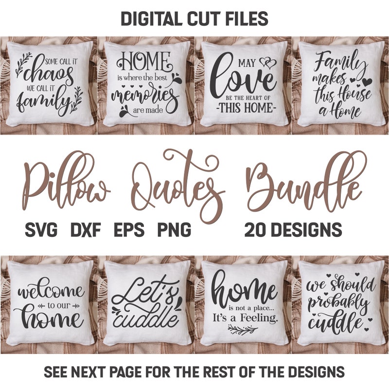 Pillows With Sayings - Etsy