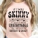If I Was Skinny and Mentally Stable, Funny Women Shirt Svg, Snarky ...