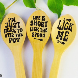 Wooden Spoon Svg, Spatula Svg, Funny Spoon Sayings, Kitchen Quotes Svg ...