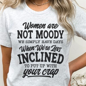 Funny Women Saying Svg, Adult Humor Tshirt Svg, Snarky Mug Quote Svg ...