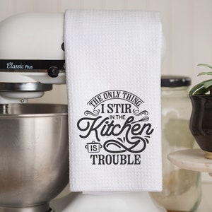 Funny Dish Towel Sayings Svg Bundle, Kitchen Humor SVG, Tea Towel ...