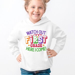 1st Grade Shirt Svg, Back to School Svg, 1st Day of School, Back to ...