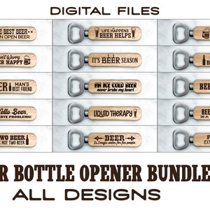 Bottle Opener Svg Bundle, Funny Beer Sayings Svg, Alcohol Quotes Svg ...