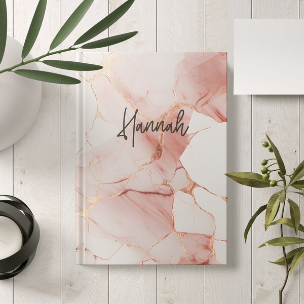 Marble Notebook - Etsy