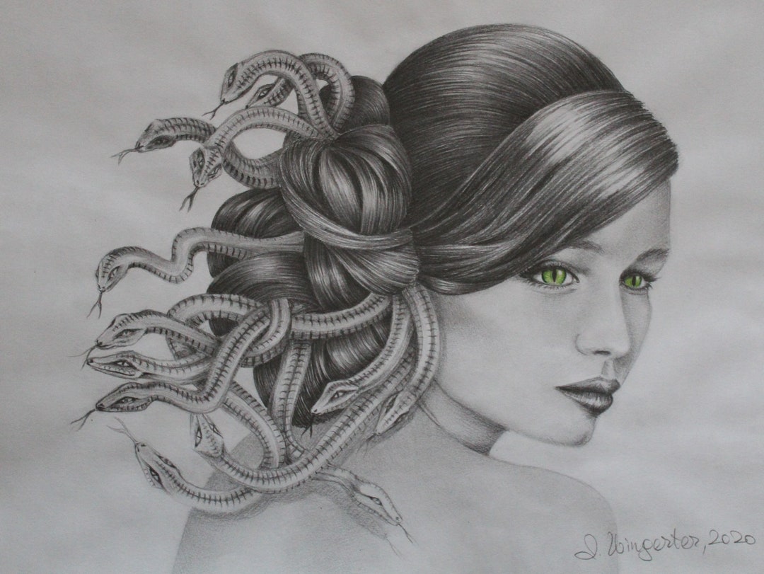 Framed Original Pencil Drawing / Graphite Drawing by Irina Wingerter ...