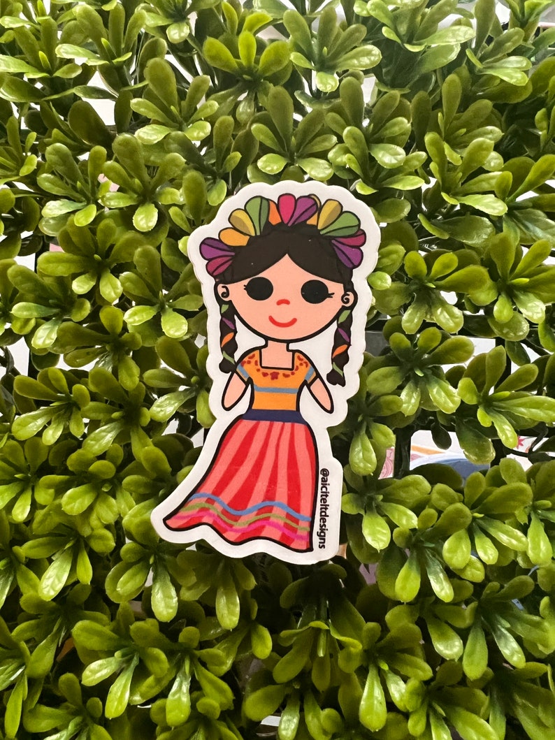 María Doll Die Cut Vinyl Sticker - Etsy