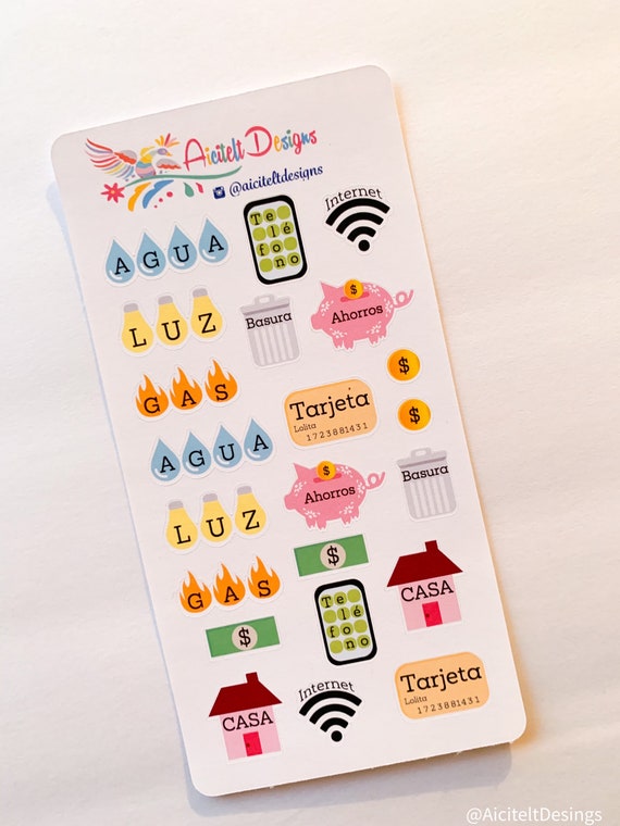 A Pagar Billl Due Sticker | Etsy