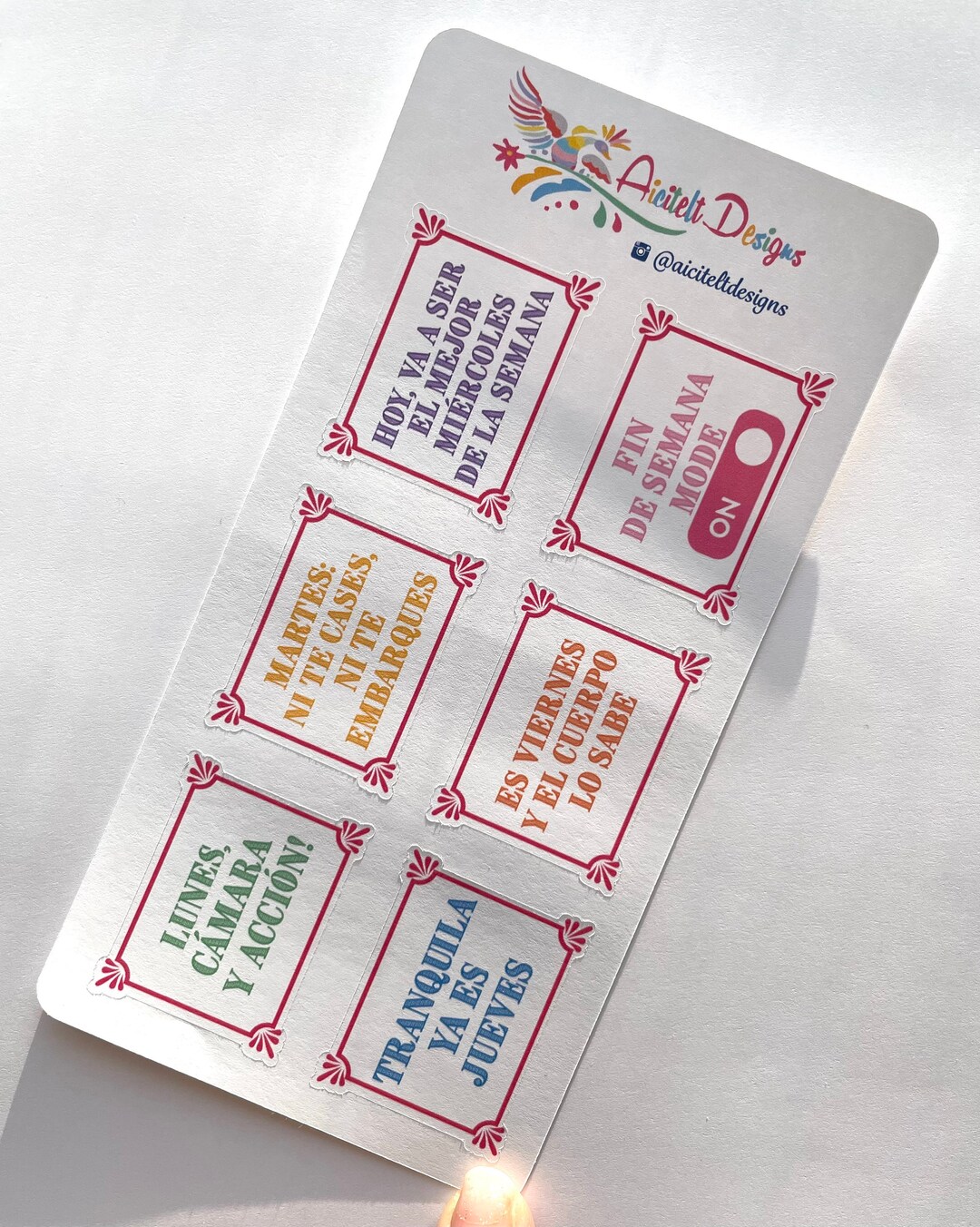Un Día a La Vez Planner Stickers - Etsy