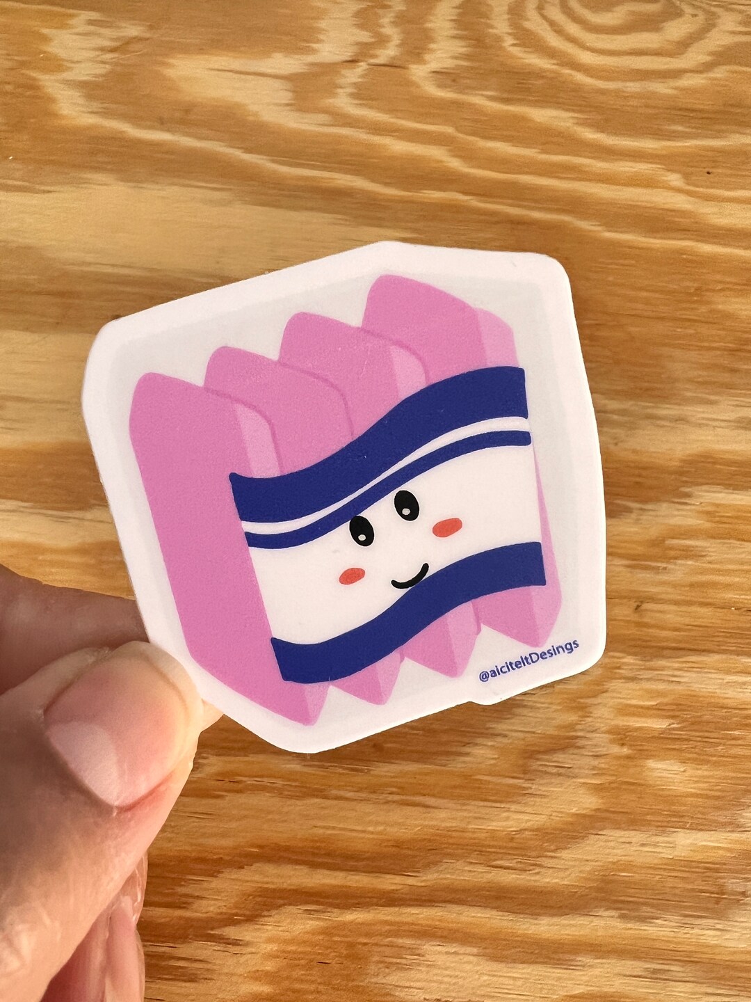 Chicle Vinyl Die Cut Sticker - Etsy