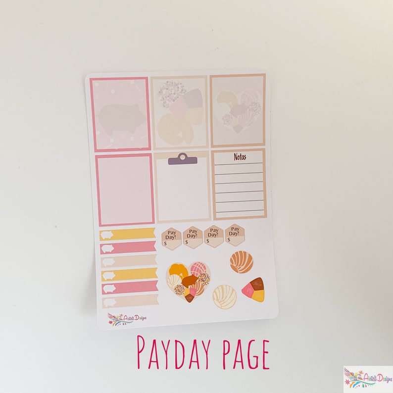 Pan Dulce Planner Kit /stickers | Etsy