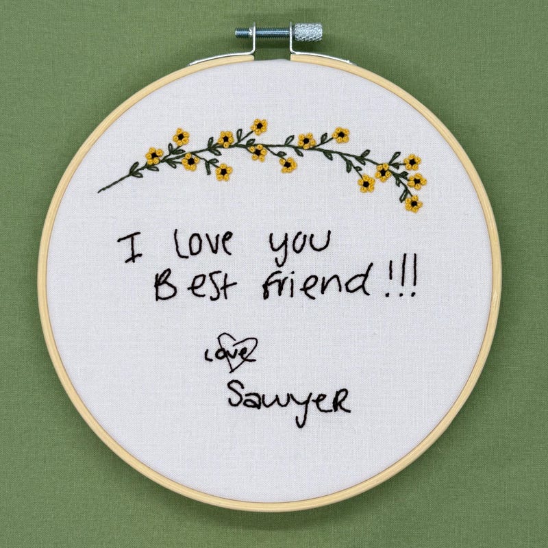 Hand Written Stamp - Etsy