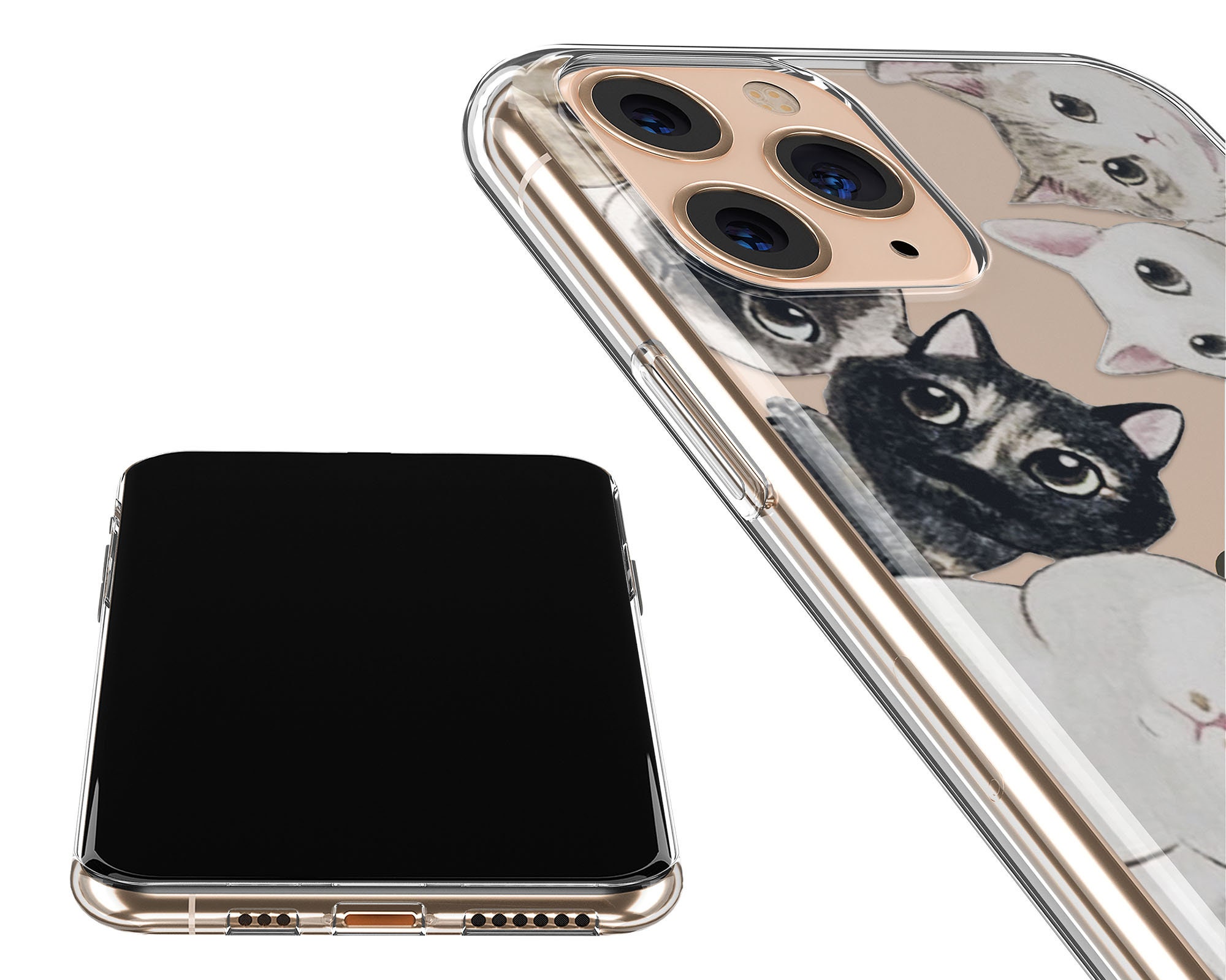 Animal Cute Cat Iphone 10 Case X Iphones 7 Cats 2020 Xr Kitten - Etsy