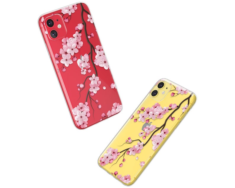 Sakura Clear Case Iphone 8 Cherry Blossom Apple Iphone 7 Case - Etsy