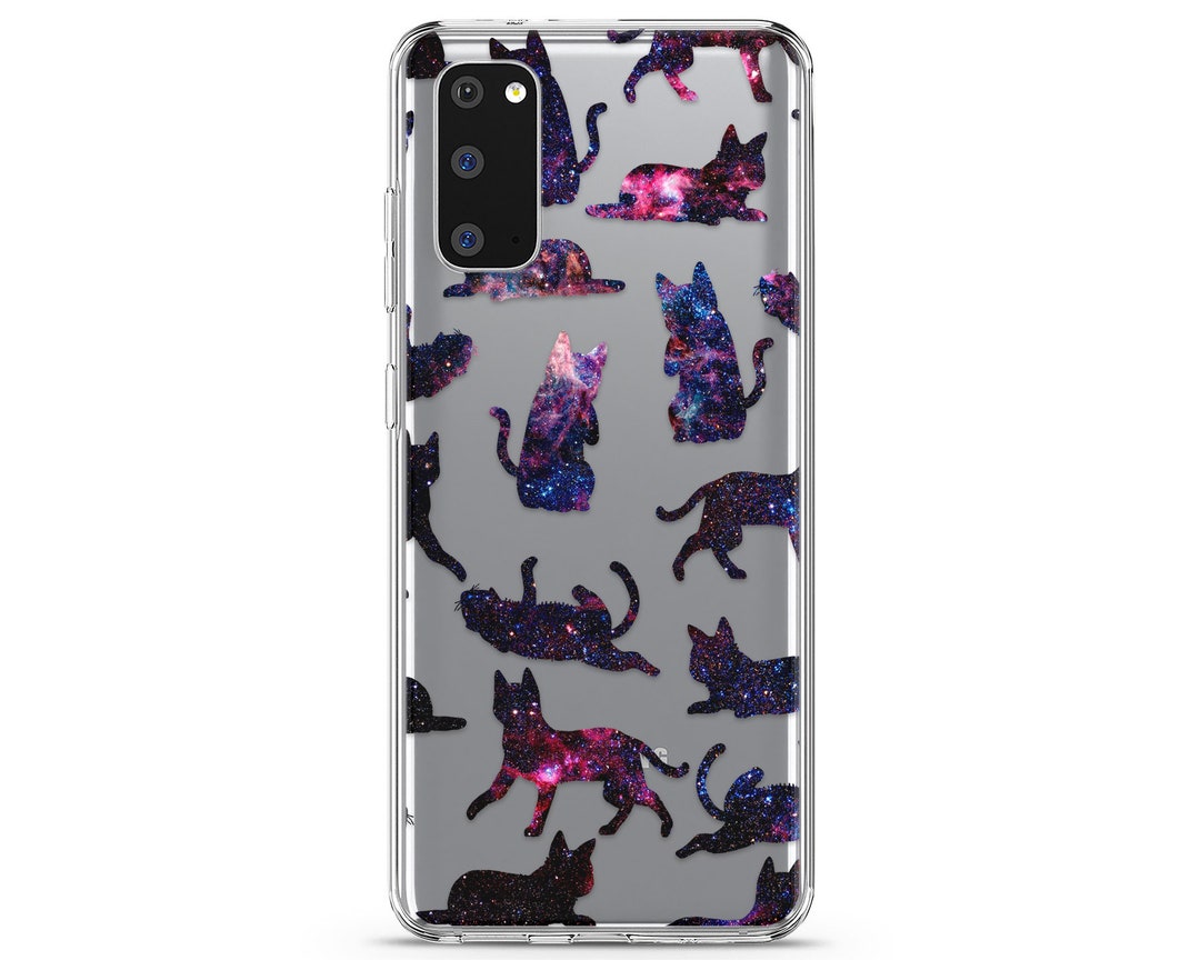 Animal Pattern Space Cats Clipart Phone Case Samsung Note 8 - Etsy