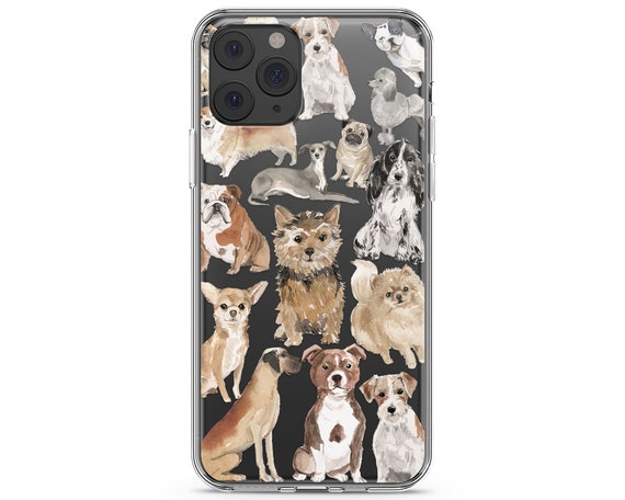 IPhone Apple TPU Case Xs Max Xr 10 X 8 Plus 7 6s 6 SE 5s 5 Dog | Etsy
