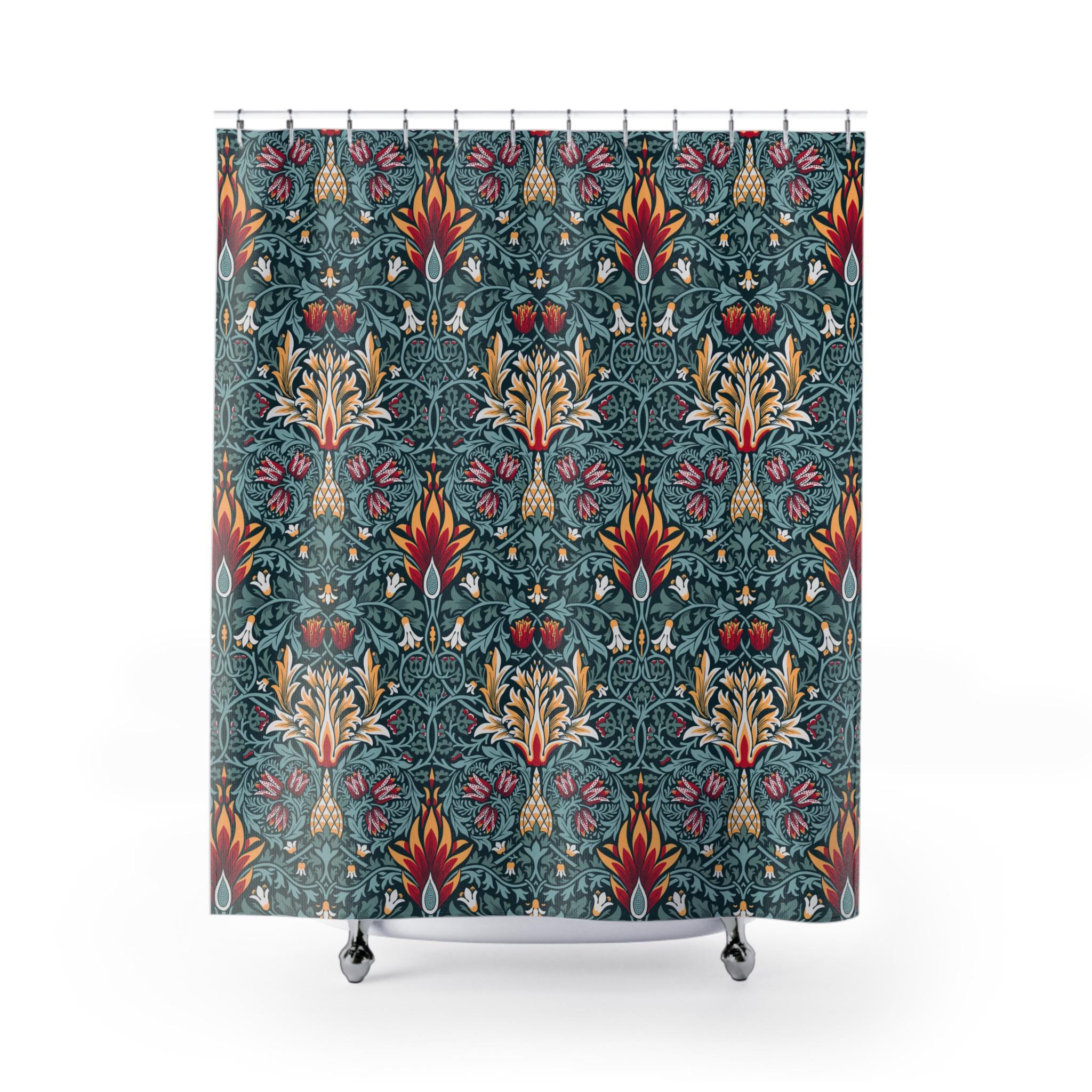 Jewel Tone Shower Curtain