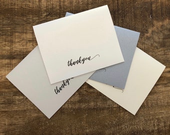 Cursive thank you | Etsy