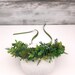 Greenery Headpiece Green Crown Flowercrown Woodland Meadow Bridal Crown ...