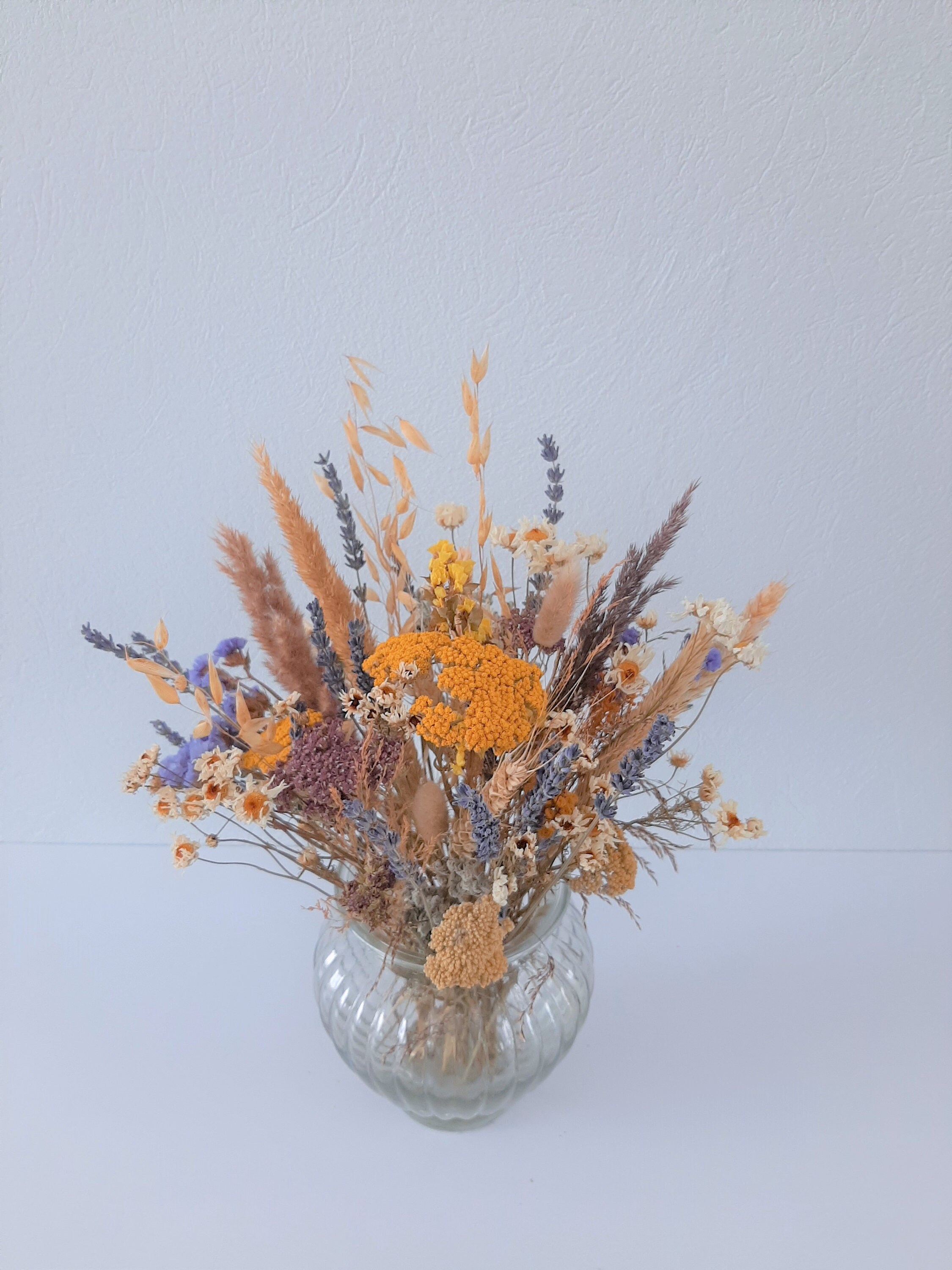 Dried Flowers for Vase Dried Plants Lavender Daisies Wild - Etsy