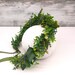Greenery Headpiece Green Crown Flowercrown Woodland Meadow Bridal Crown ...