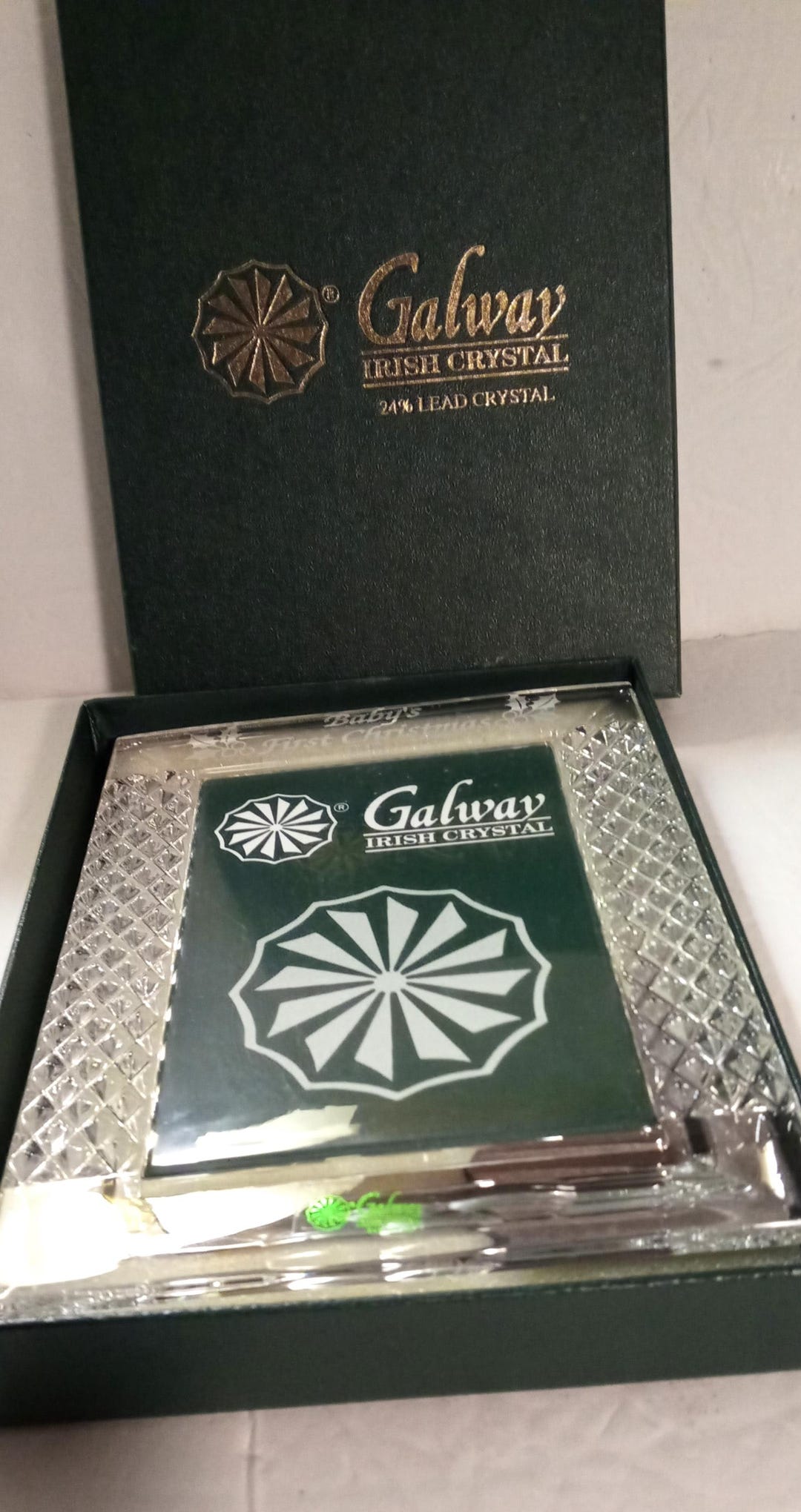 Galway Irish Crystal Picture Frame - Etsy