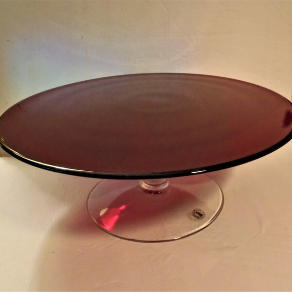 Red Cake Stand - Etsy