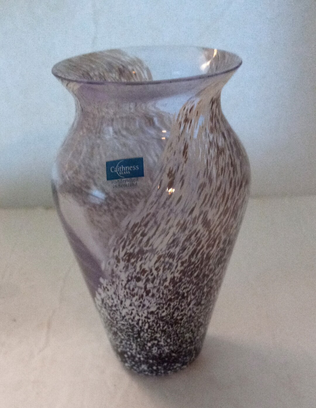 Caithness Glass Bud Vase Swirl Pattern - Etsy