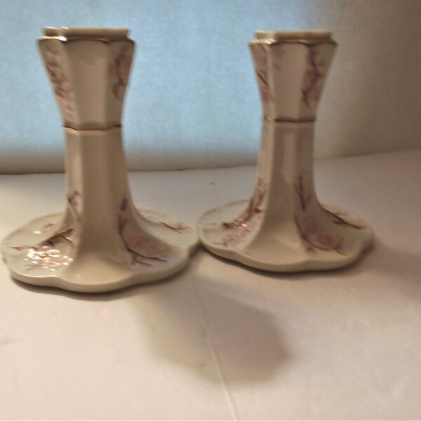 Belleek Candle Holder - Etsy