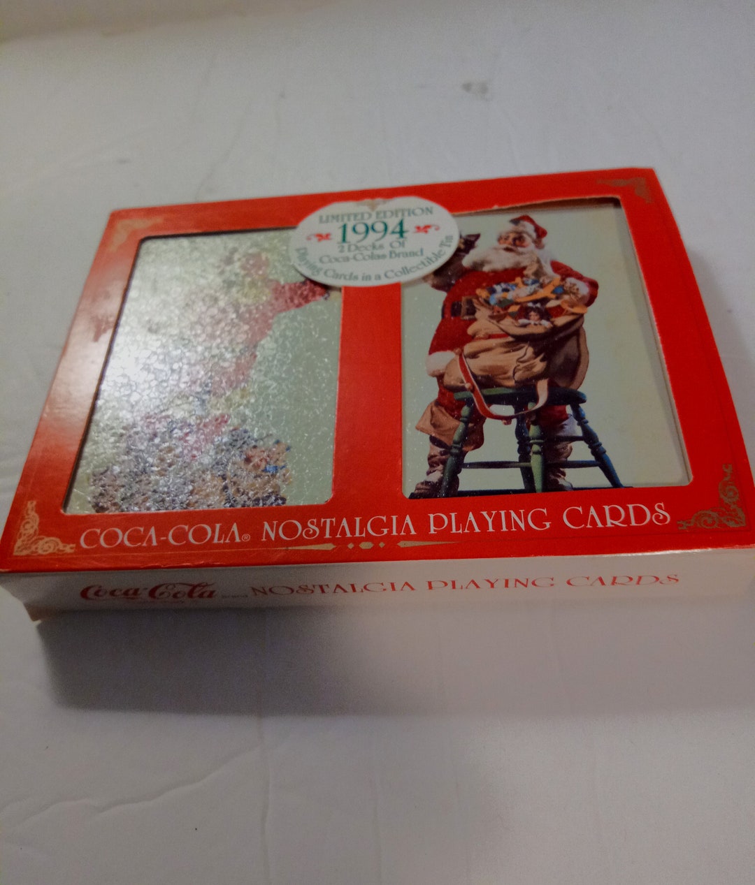 1994 Coca-cola Nostalgia Playing Cards - Etsy