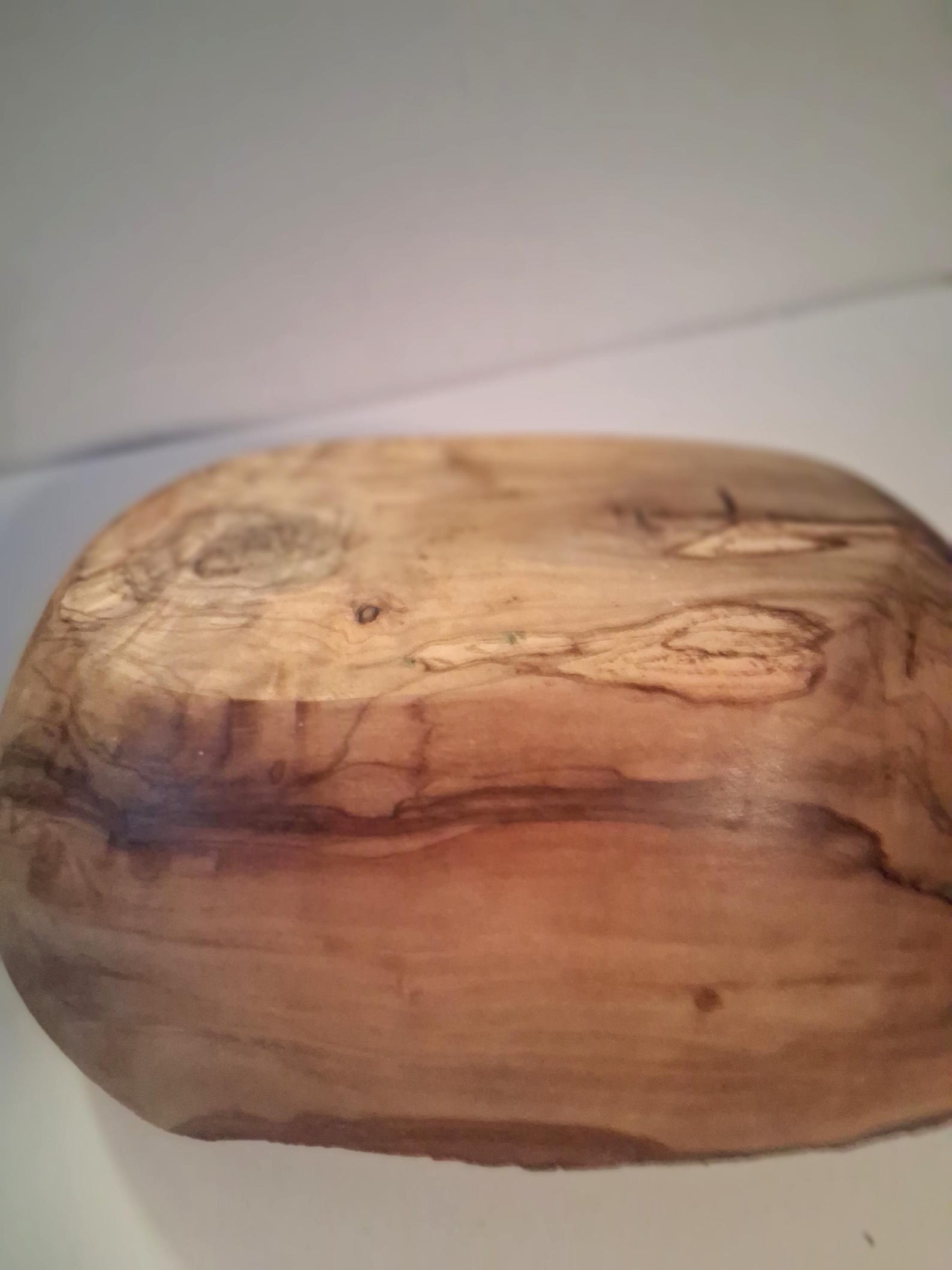 Olive Wood Hand Carved Rough Edge Fruit Bowl - Etsy