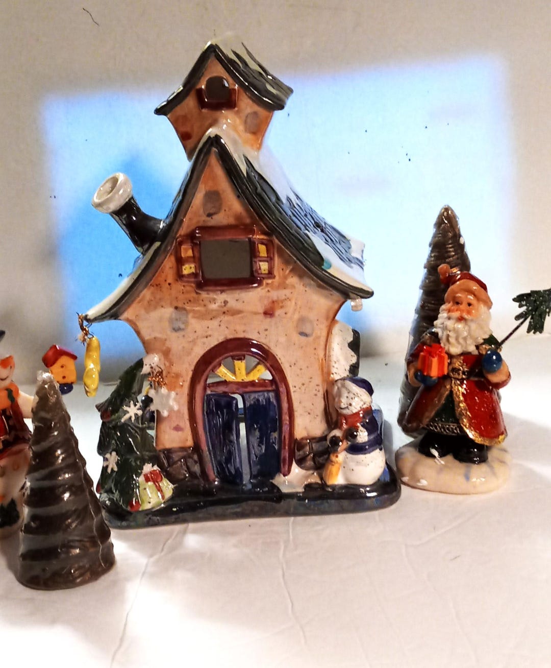 Merry Brite Snow Village Candle Gift Set - Etsy