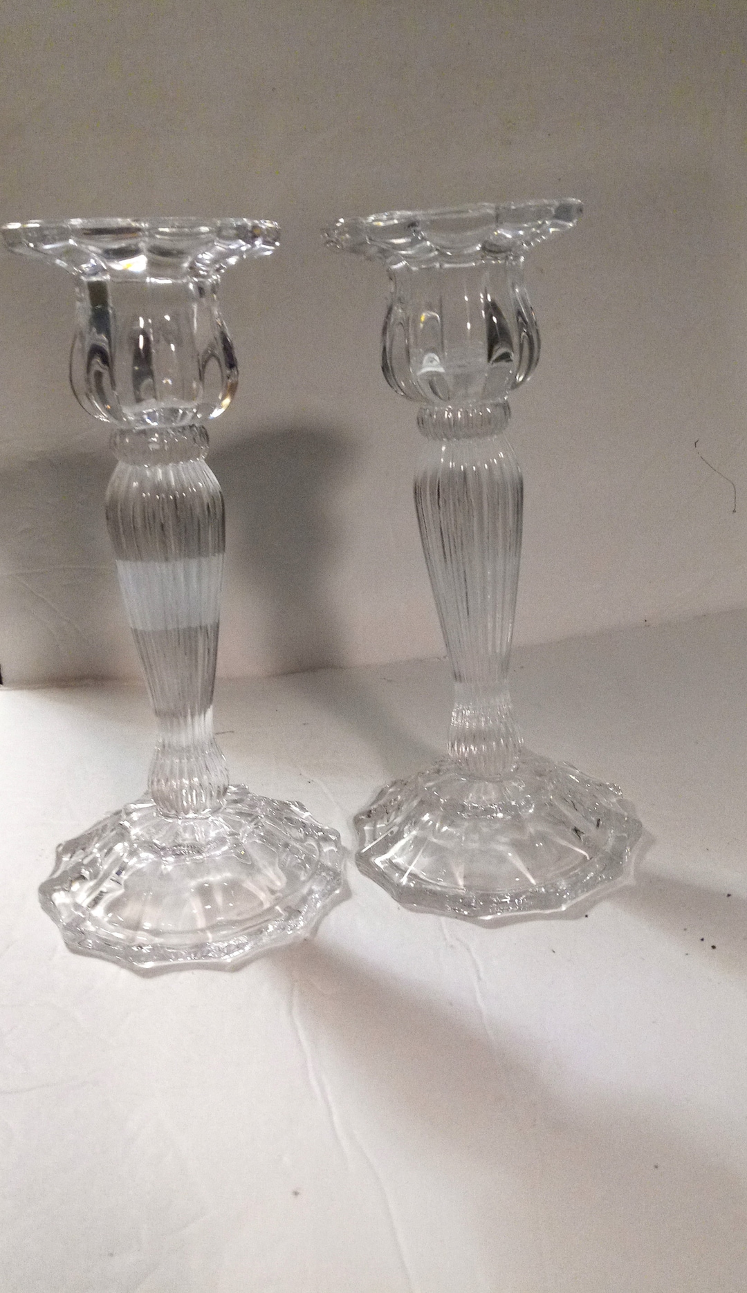 2 Shannon Crystal Candle Holders - Etsy