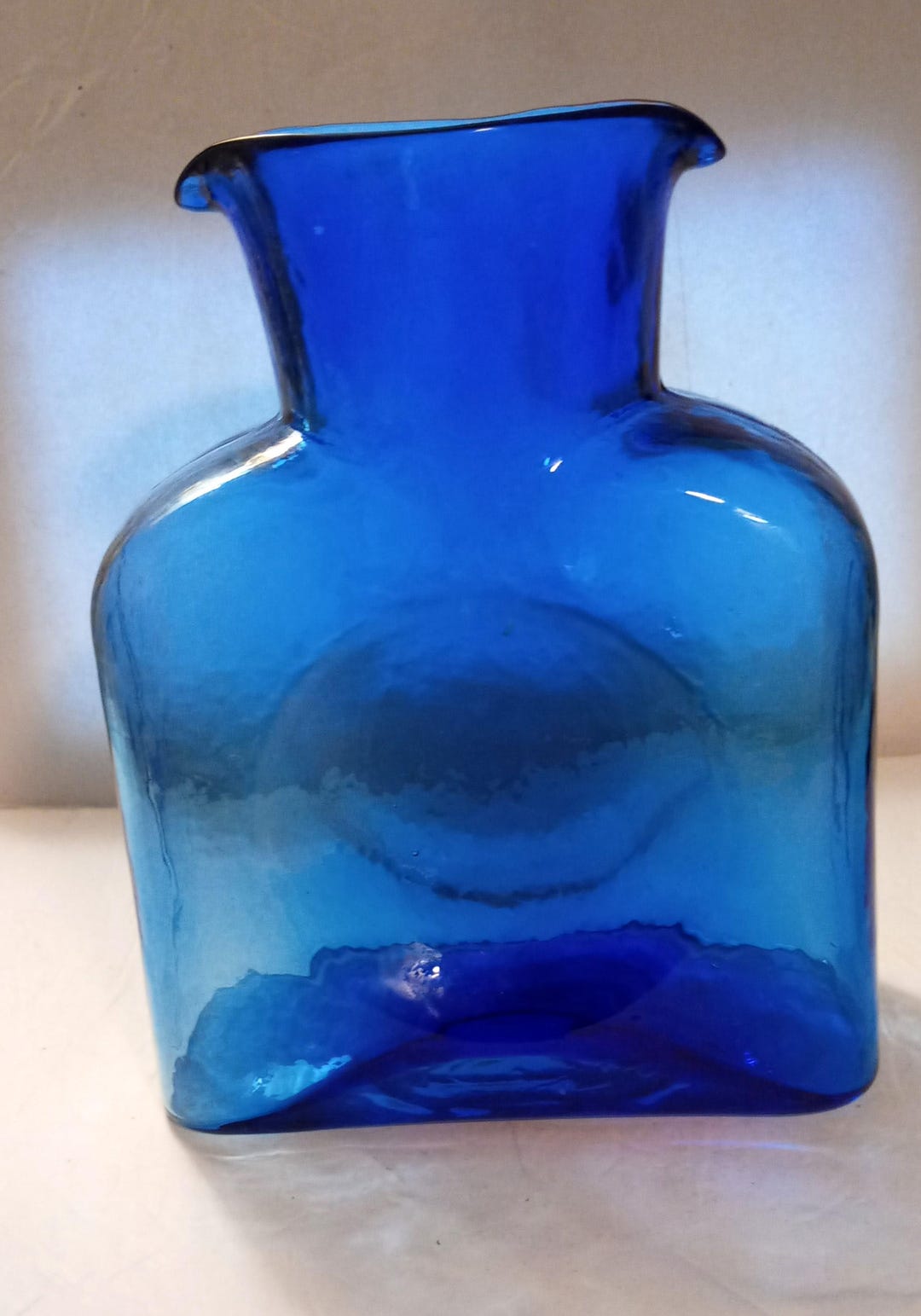Blenko Glass Water Bottle - Etsy