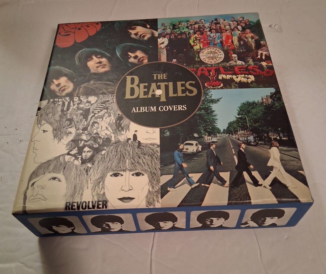 The Beatles Album Cover Note Card Set W/envelopes - Etsy