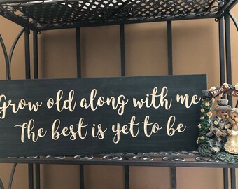 Grow old together | Etsy