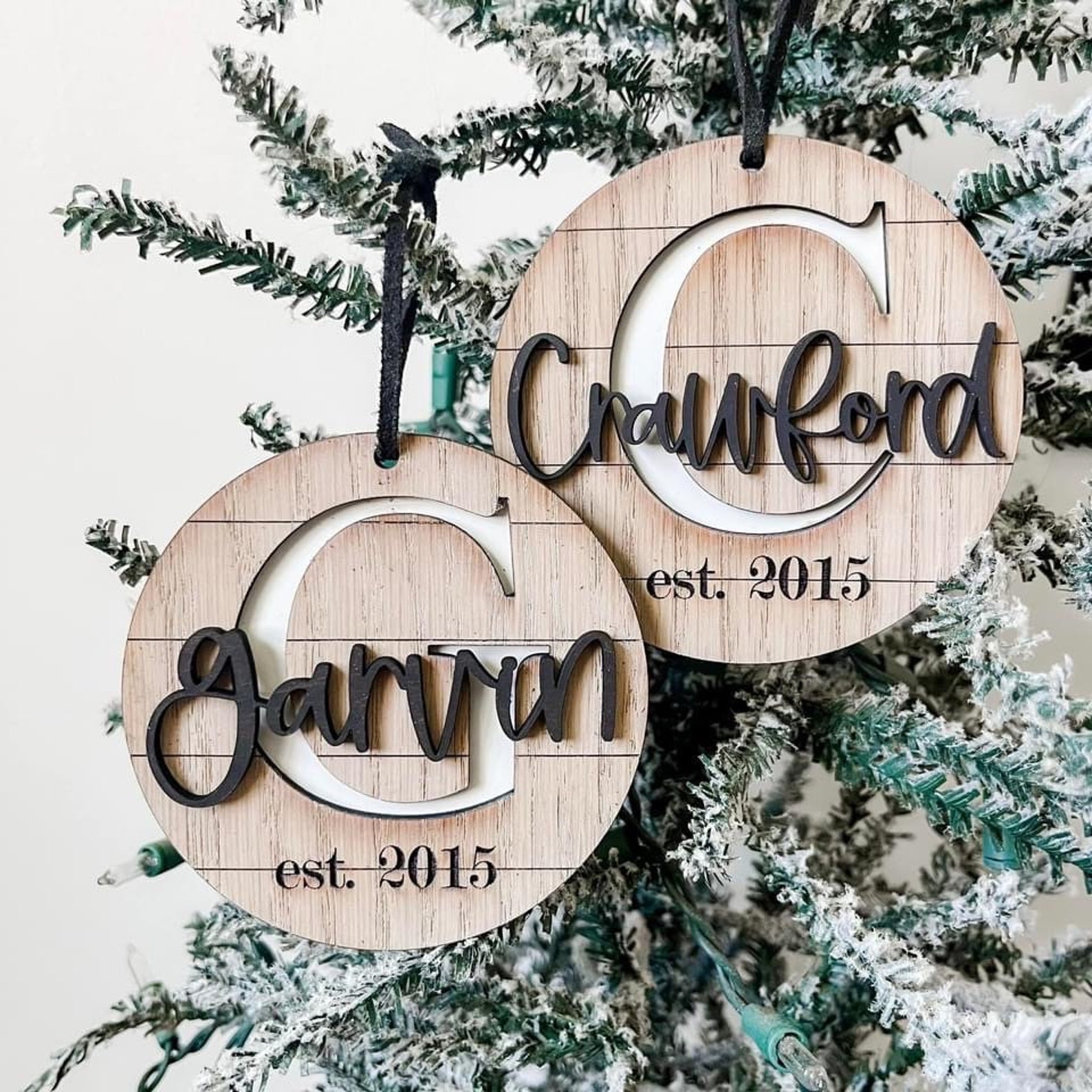 Personalized Ornaments - Etsy