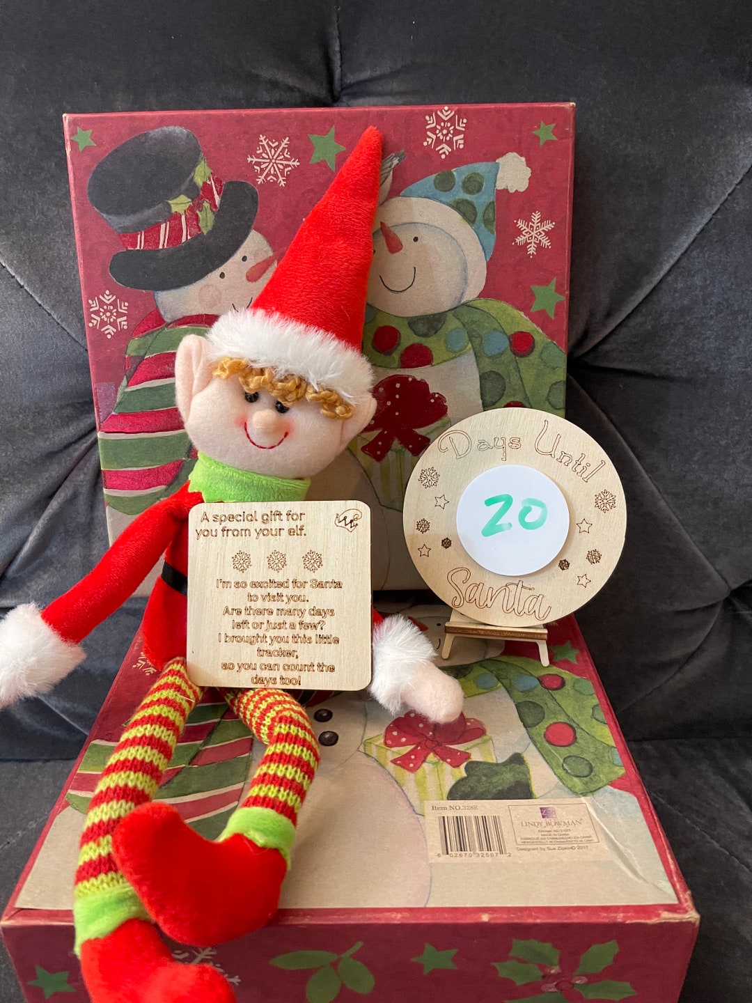 Elf Christmas Countdown Kit - Etsy