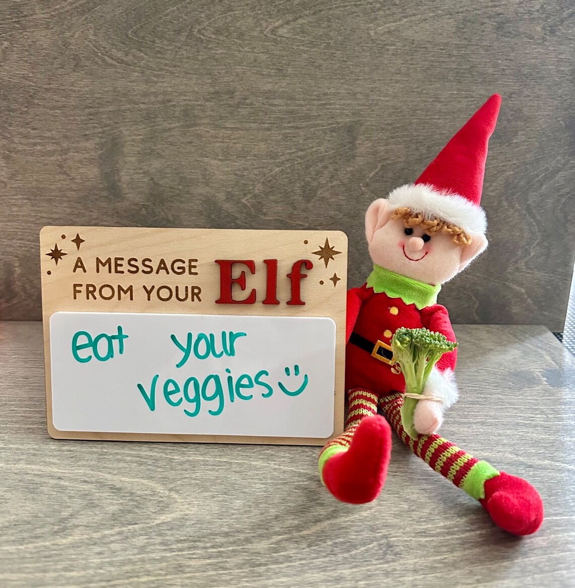 Christmas Elf Accessory Set A Message From Your Elf - Etsy
