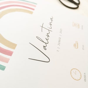 Welcome Baby Sheet Personalized With the Name and Data of the Newborn ...