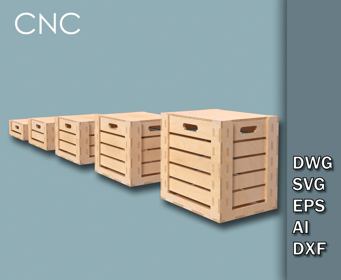 Storage Box With Lid, Different Size Boxes, Boxes Svg, Storage Box ...